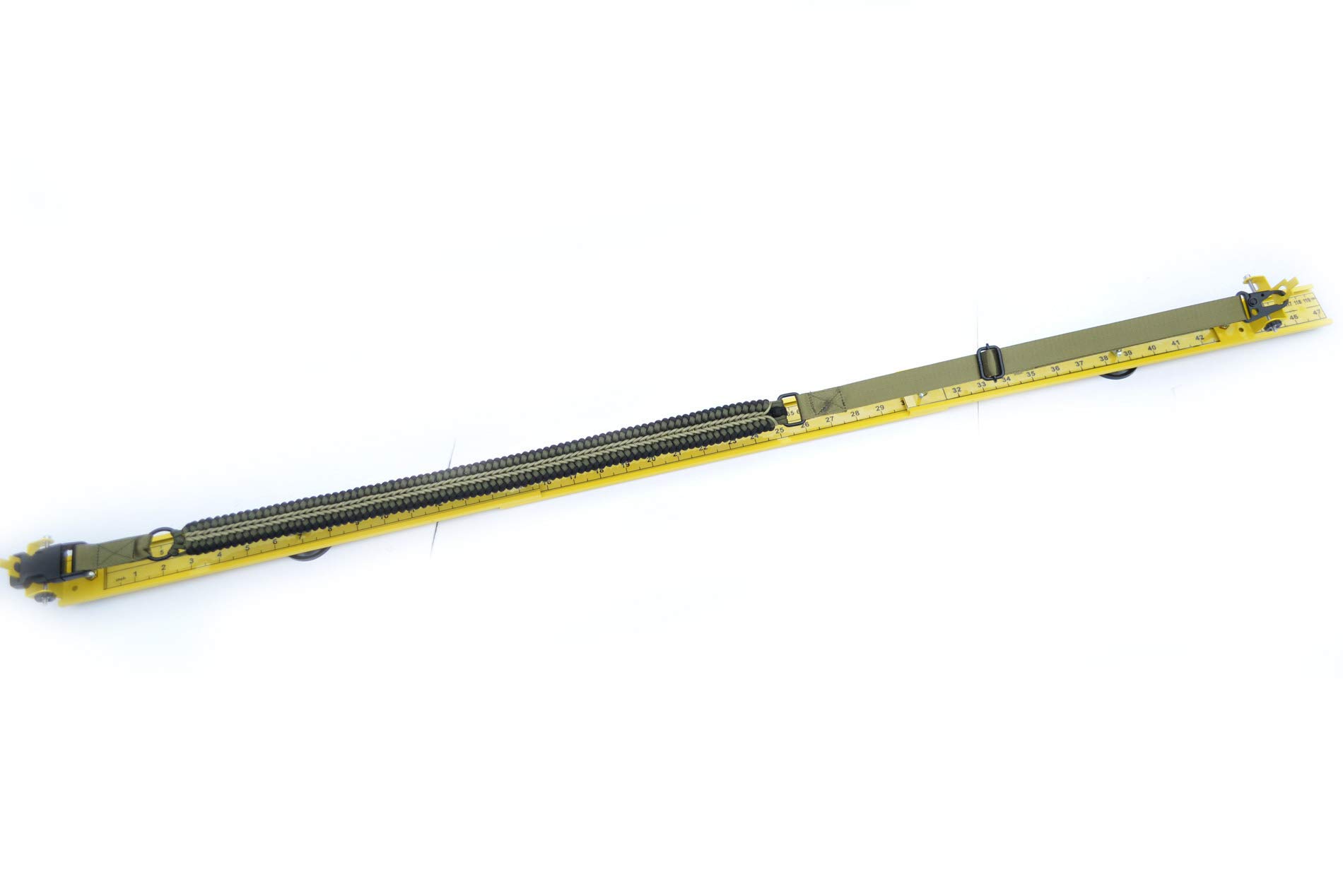 Acid Tactical® 47" Adjustable Paracord Jig - Lightweight Aluminum - for Bracelets, Keychains, Belts, Slings, Straps & More - Accommodates Any Clasp or Hook