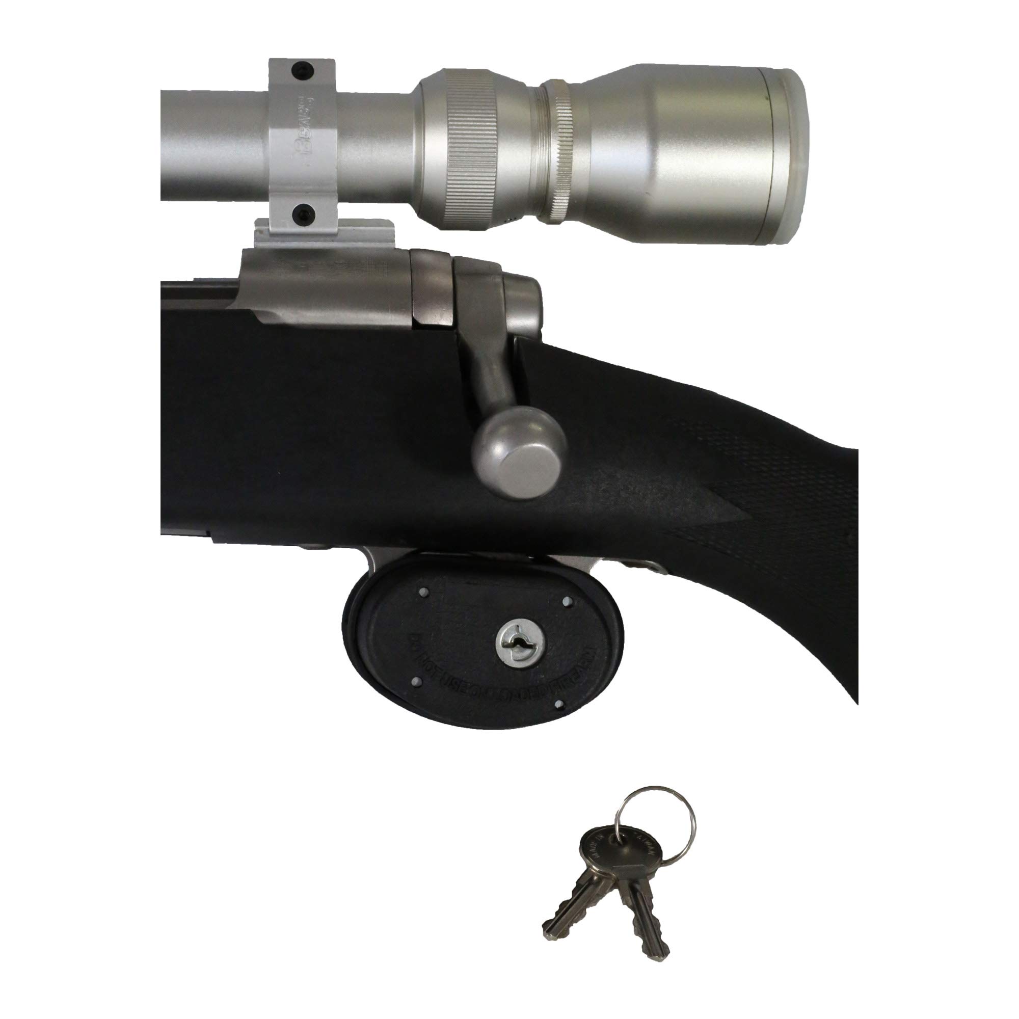 FSDC (Firearm Safety Devices) – FSDC-TL3095RKA California DOJ-Approved Keyed Alike Trigger Gun Lock 3-Pack with 6 Keys – Composite-Body Construction and Pick-Resistant Locks
