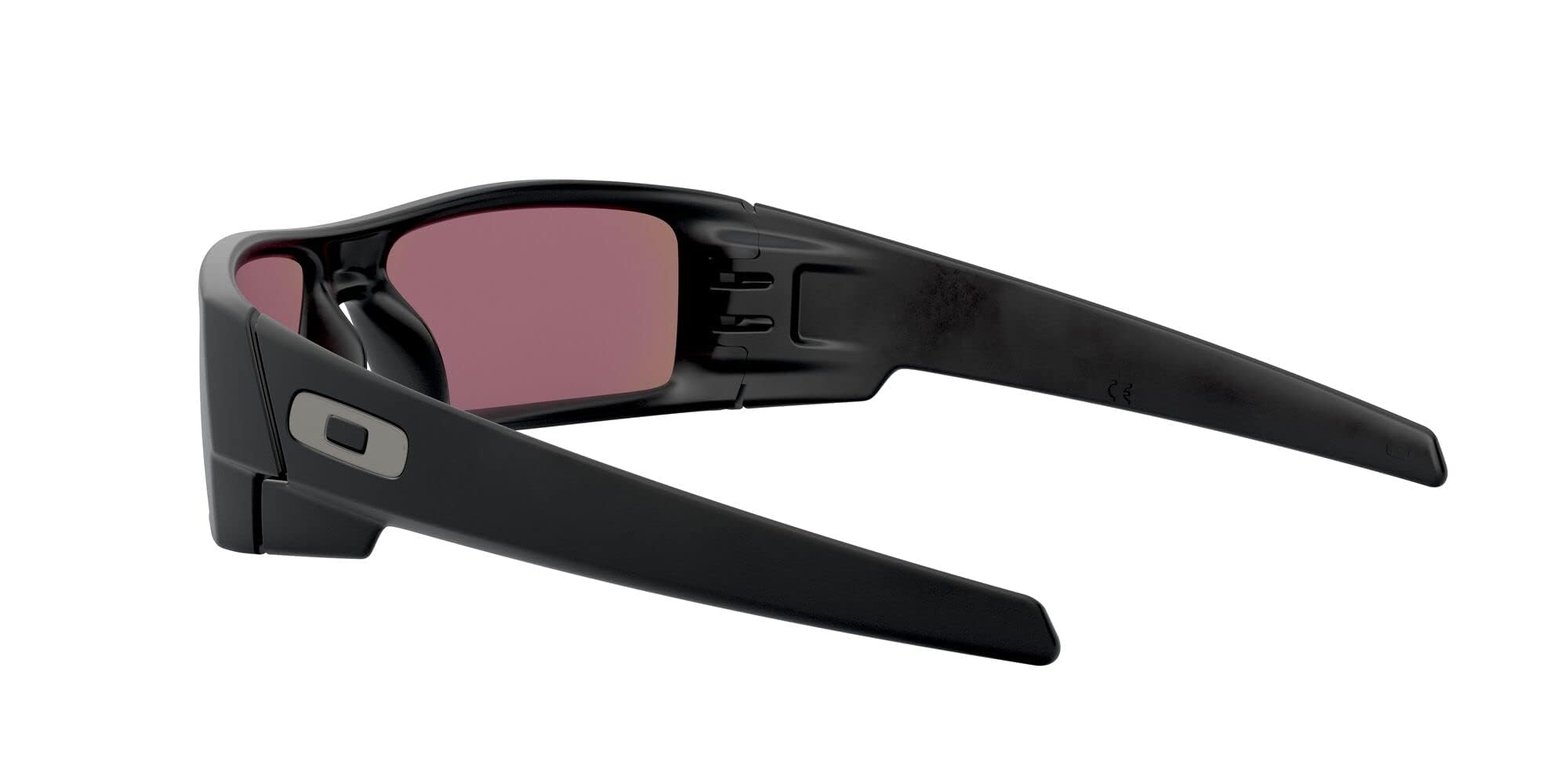 Oakley Men's Oo9014 Gascan Rectangular Sunglasses, Matte Black/Prizm Sapphire Iridium Polarized, 60 mm