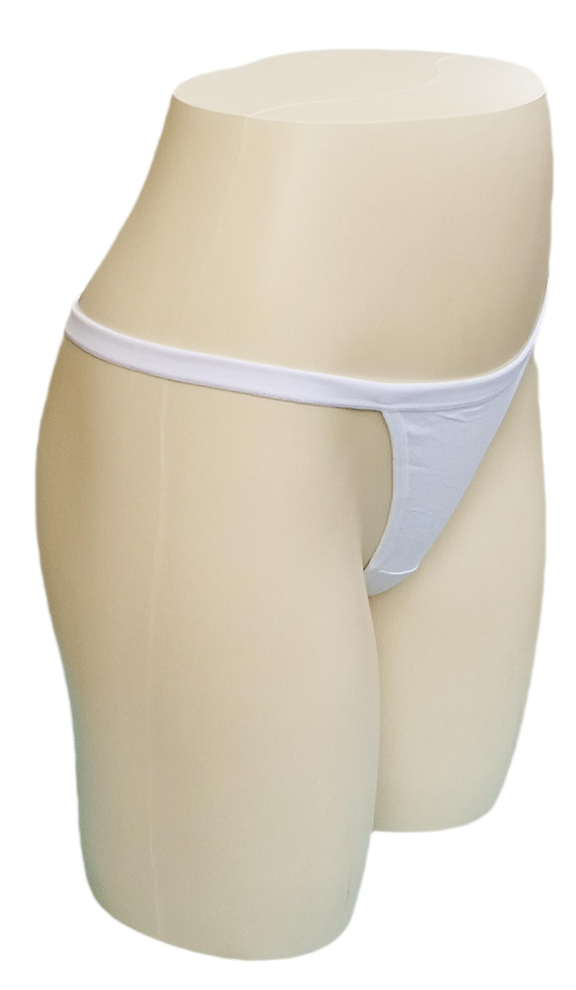 Zofirao 5 Pack Women's Black White Red Panties Cotton Spandex Thongs Underwear G-strings (M, White)
