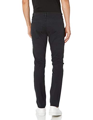 Amazon Essentials Slim Fit Khaki Pants for Men, 5-Pocket Stretch Twill 31W x 30L, Black