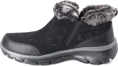 Skechers Women's Easy Going-Girl Crush Ankle Boot, Black, 10