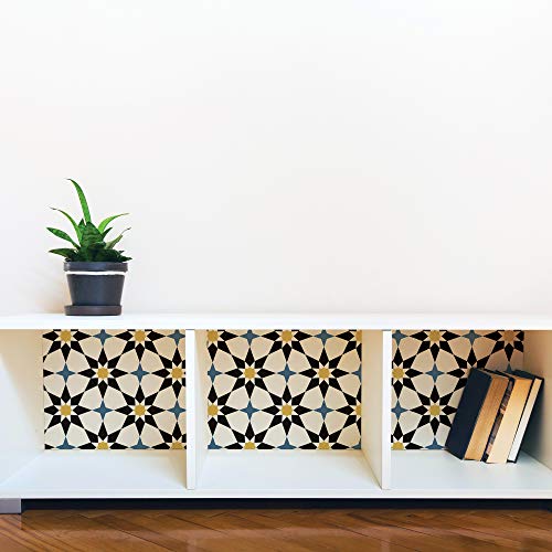 Tempaper Moroccan Spice Soleil Removable Peel and Stick Wallpaper, 20.5 in X 16.5 ft, Made in the USA