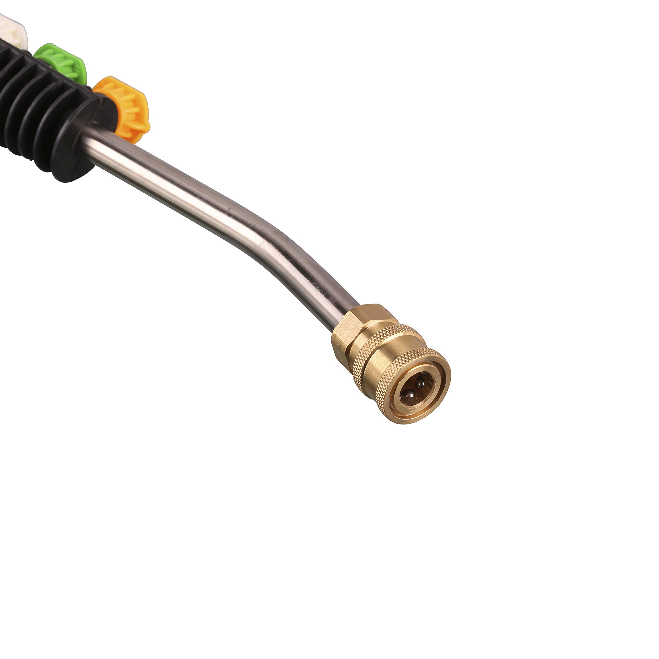 M MINGLE Pressure Washer Wand Extension with Adapter, Replacement Lance, Only Compatible Karcher K2, K3, K4, K5, K6, K7, 15 Inch