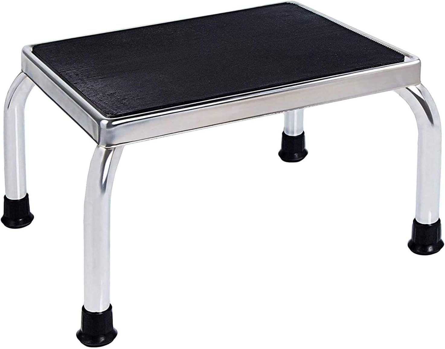 FSA/HSA Eligible, Vaunn Medical Foot Step Stool 350lbs Heavy-Duty Welded Steel Legs, Fully Welded Single Construction Frame, Anti-Skid Rubber Platform