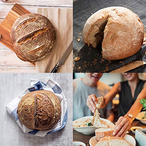 10Inch Round Proofing Baskets | Handmade Banneton Proofing Baskets | Durability Smooth Proofing Baskets | Round Zero Splintering Proofing Baskets | Sourdough Proofing Bowl for Homemade Dough Bread