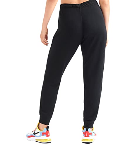 Nike Women's NSW Tight Fleece Varsity, Black/Black/Mattelic Silver/White, Medium