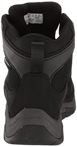 Timberland womens Mt. Maddsen Mid Leather Waterproof Hiker Hiking Boot, Black Nubuck, 8 US