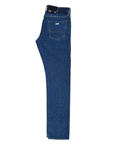 A|X Armani Exchange Men's Bull Cotton Stretch 5 Pocket Pant, Indigo Denim, 34