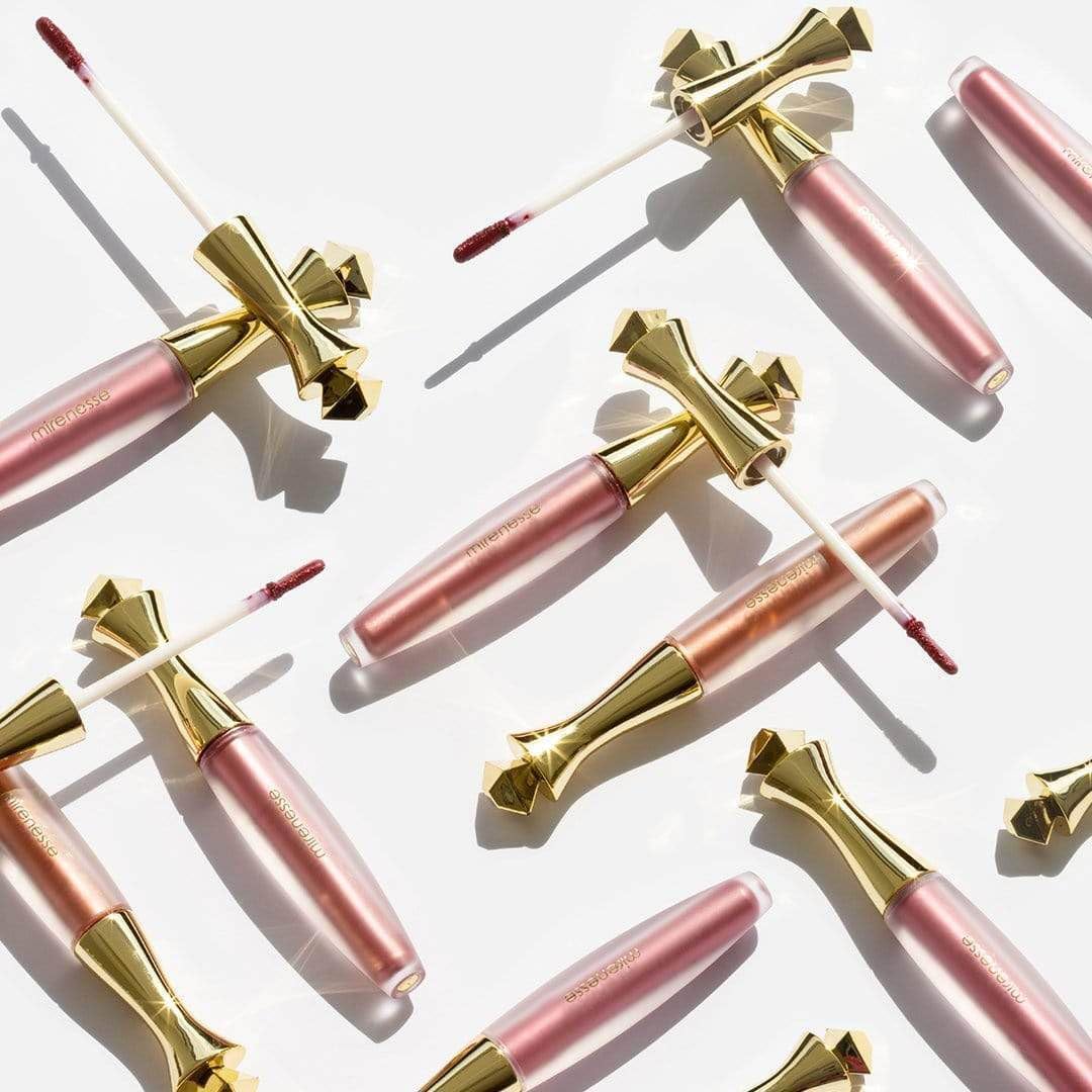 Mirenesse Metallic Matte 12hr Liquid Lip, Hydrating Full Metallic Matte Long Lasting Lipstick Paint Finish with Vitamin C + Vitamin E, Toxin Free, 3 Climax .15 oz