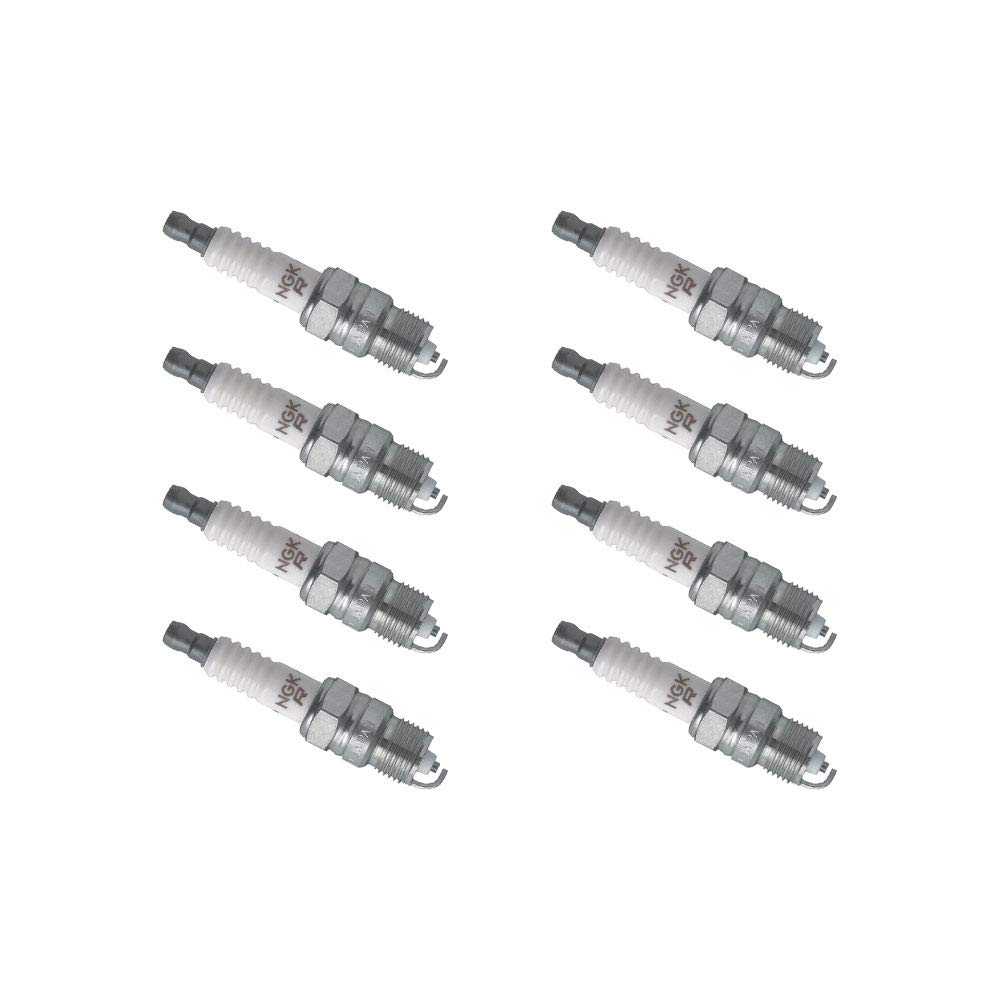 NGK V-Power Spark Plug UR5 (8 Pack) Compatible With CHEVROLET K5 BLAZER 1984-1986 5.7L/350