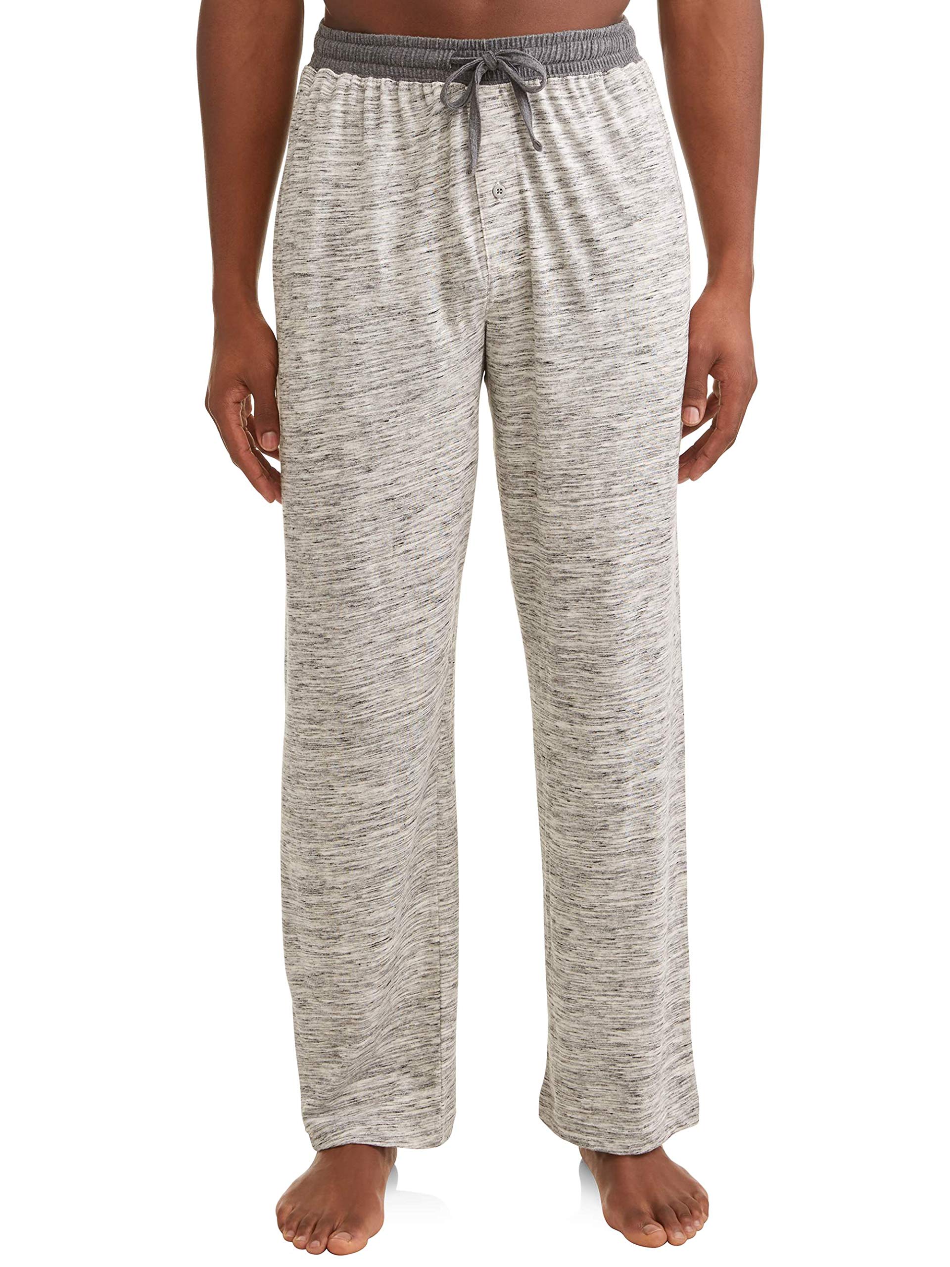 Hanes mens Jersey Pant pajama bottoms, Oatmeal, Large US