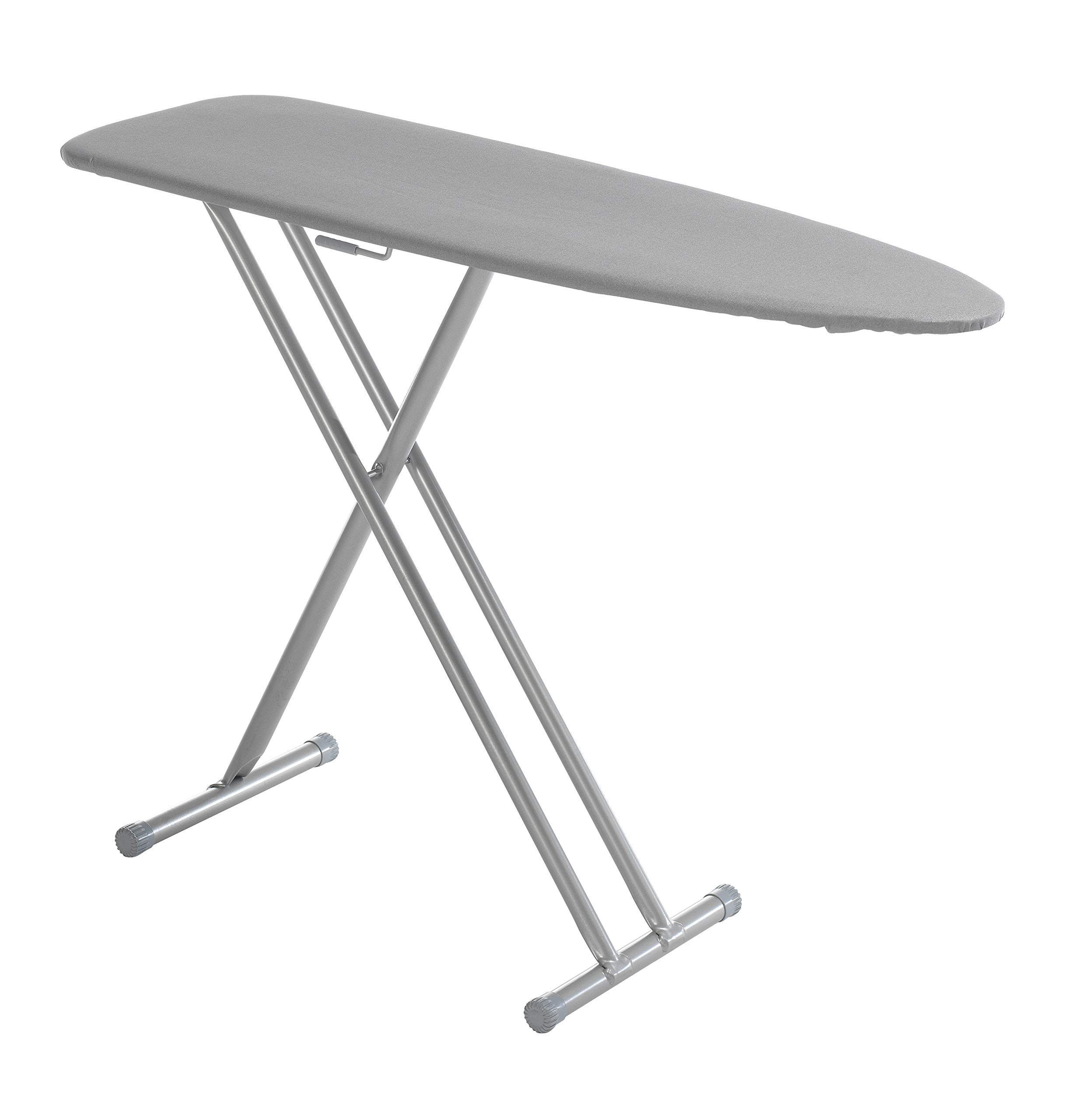 Mabel Home Ironing Board, Made in Europe by Mabel Home, Adjustable Height, Extra Thick Heavy Duty Padded Cover, Extra Cover Included (3 Different Models & Sizes) (Ergo (45" x 15"))