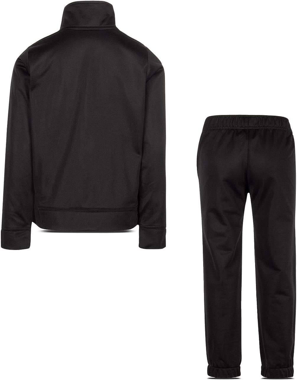 Nike Boys' 2-Piece Tricot Tracksuit Pants Set Outfit - black, 2t