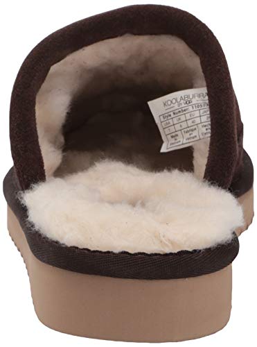 Koolaburra by UGG, Bordon Slipper, CHOCOLATE BROWN size 11