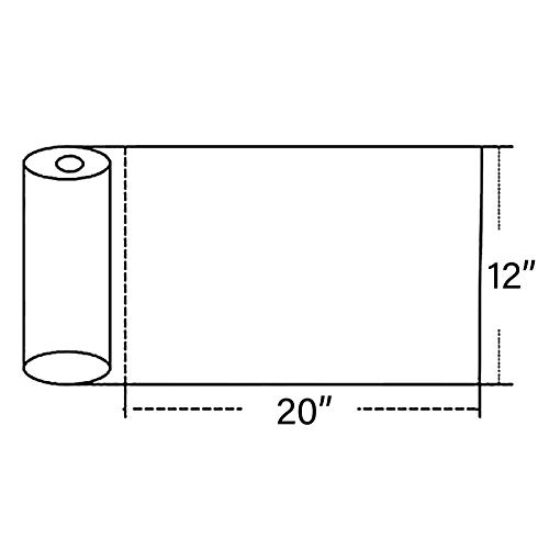 9527 Product 12x 20 Plastic Clear Produce Bag Food Storage bag,350 bags one Roll