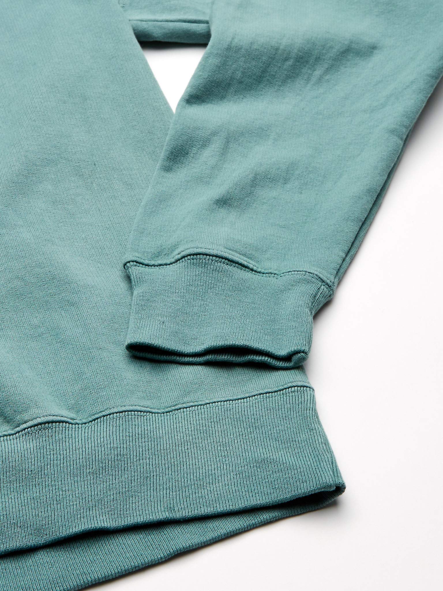 Hanes Men's Comfortwash Garment Dyed Sweatshirt, Cypress Green, X Large