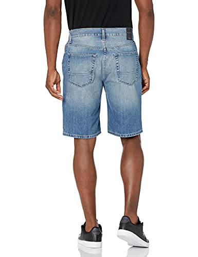 Nautica mens Relaxed Fit 5 Pocket 100% Cotton Jean Denim Shorts, Hook Line Blue, 30 US