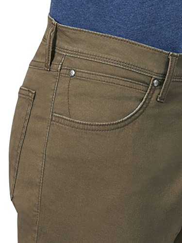 Wrangler Authentics Men's Straight Fit Twill Pant, Thistle, 36W x 30L