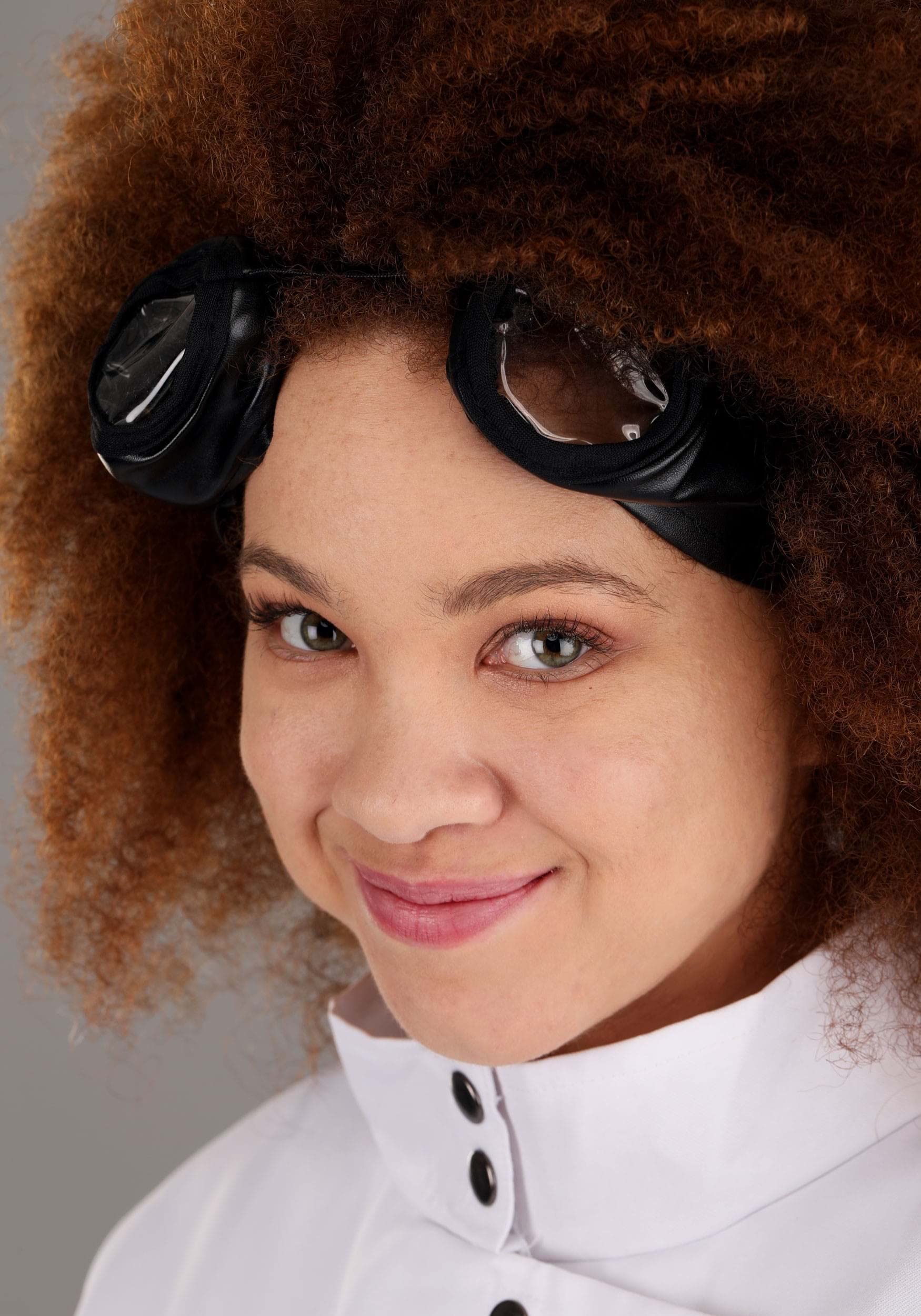Fun Costumes Mad Scientist Costume for Women, Science Lab Coat & Accessories, Science Expert Halloween Costume, White, Medium