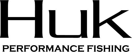 HUK, Polarized Lens Eyewear with Performance Frames, Fishing, Sports & Outdoors Sunglasses Oval, (Spearpoint) Gray/Matte Black, Medium/Large