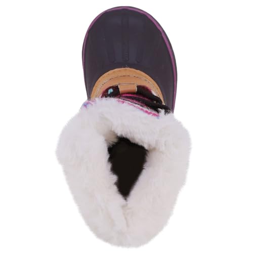 LONDON FOG Girls Toddler Tottenham Cold Weather Snow Boot BR/FUS size 8 Toddler