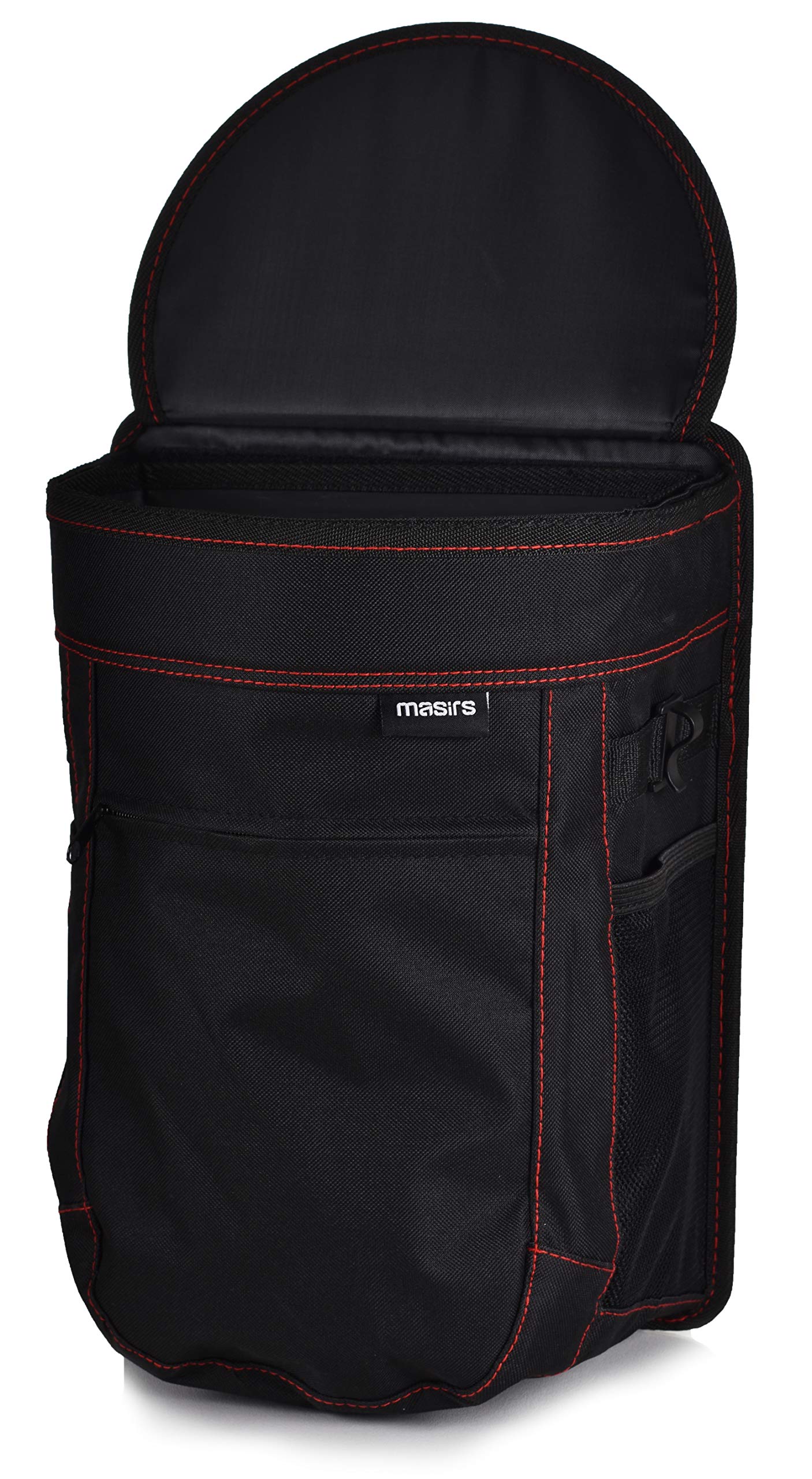 Masirs Vehicle Trash Can - Large Removable Leakproof Garbage Bag, Fasten The Car Waste Basket to Back or Front Seat Headrest. Great Garbage Can for Car, SUV, Truck, Van or Minivan.