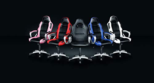 Trust Gaming Chair GXT 705 Ryon - Ergonomic PC Desk Swivel Chair, Full 360° Rotatable, Class 4 Gas Lift, Armrest with Cushions, Tilting Seat, Double Wheels - Black