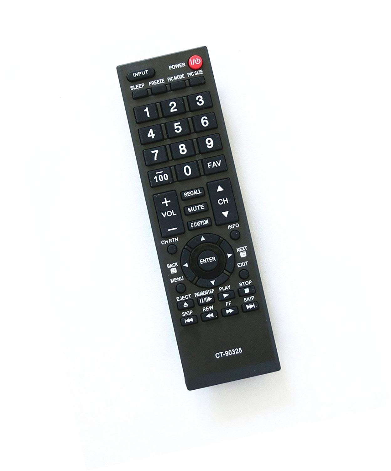 Universal Remote Control for All Toshiba Brand TV/Smart TV, Replacement Remote for All Toshiba LCD LED 3D HDTV 4K UHD Smart TV Remotes