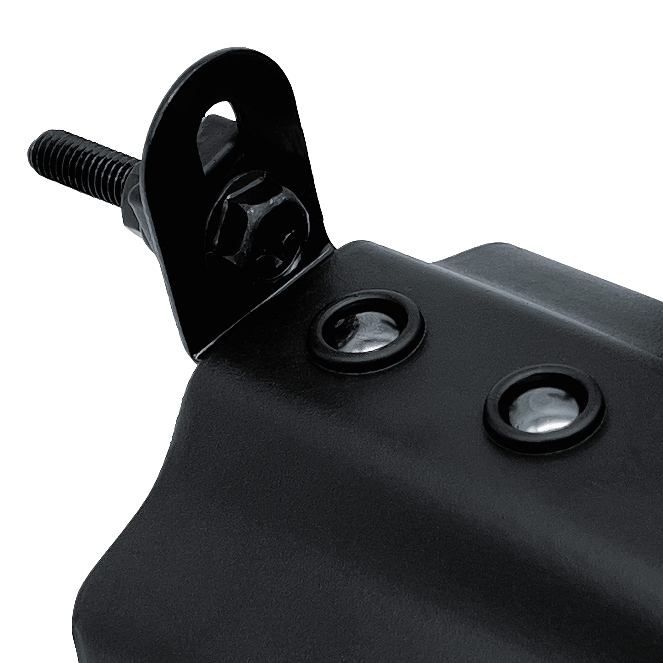Silfrae Adjustable Standard 26 inch Mountain Bike Splash Guard Bike Fenders Set Front and Rear (Classical Black)