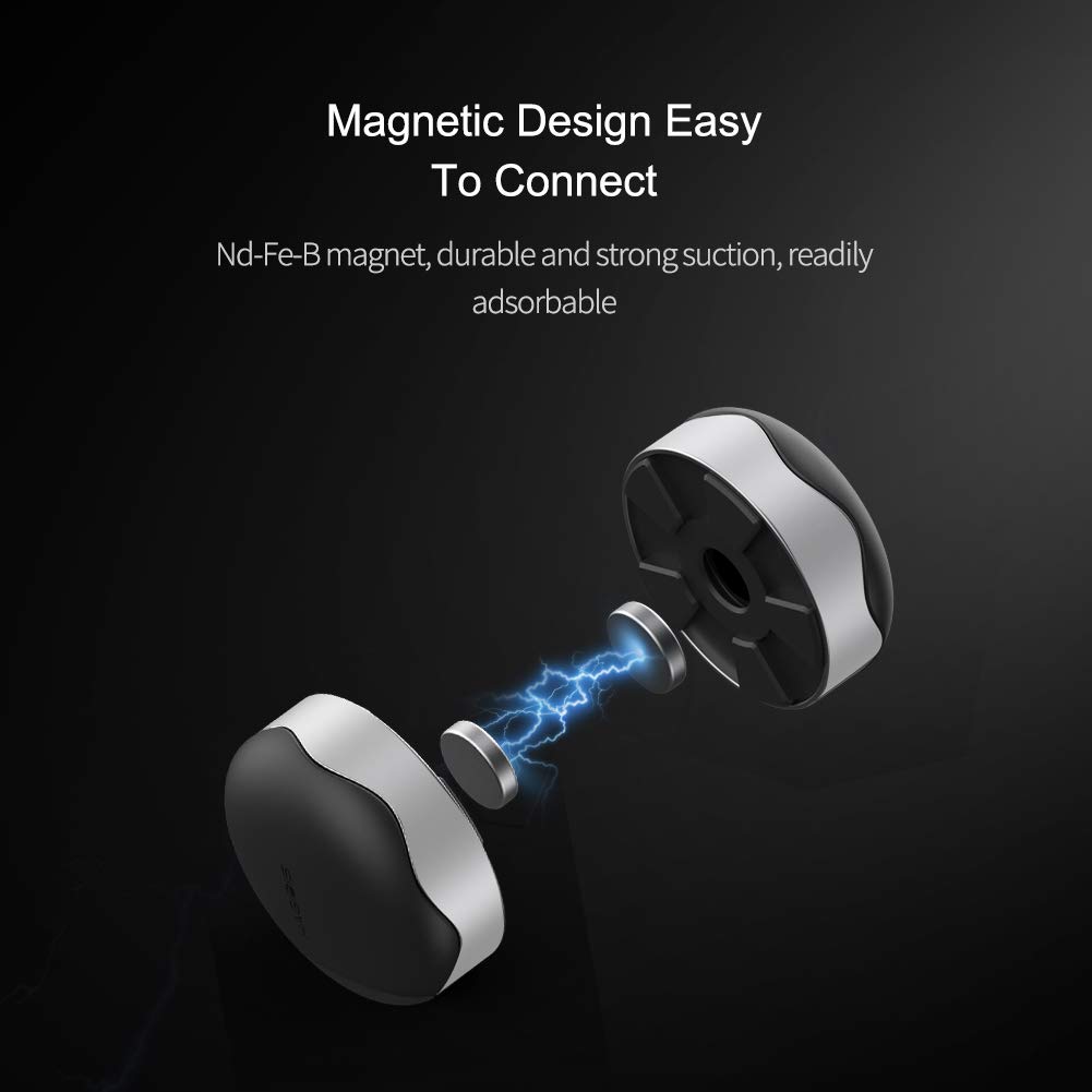 Laptop Cooling Pad, Hagibis Ergonomic Laptop Stand Small Invisible Cooler Ball Portable Magnetic Foot Heat for MacBook Pro Computer