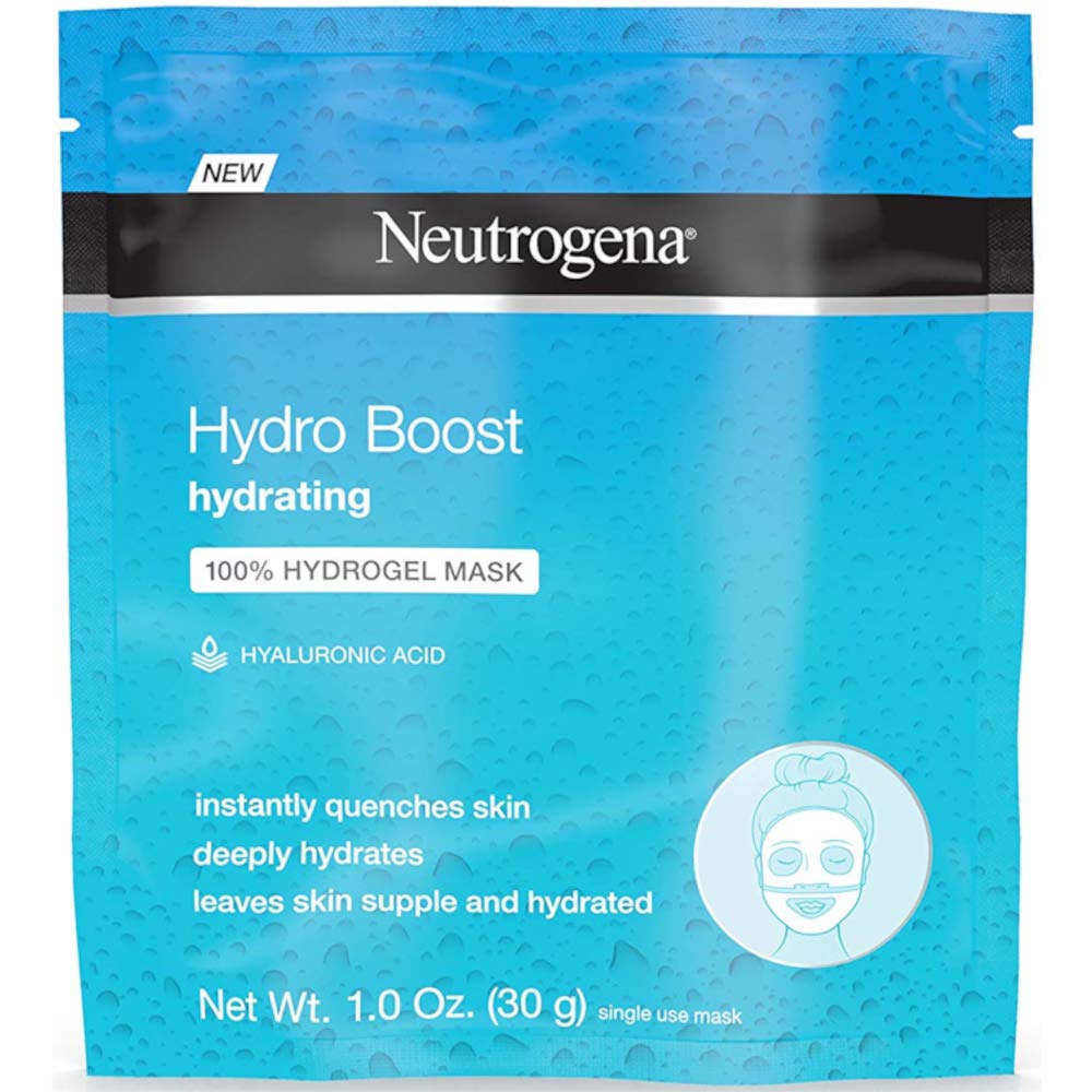 Neutrogena Hydro Boost Hydrating Hydrogel Mask, 1 Mask each (Value Pack of 2)