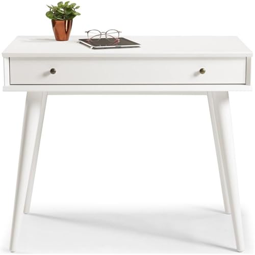 Camaflexi Mid-Century Desk - White Finish
