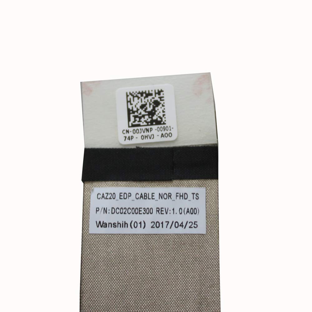 GinTai LCD CAZ20 EDP Cable FHD 2D Replacement for DELL Latitude 7480 E7480 0D81MX D81MX 00JVNP DC02C00E300
