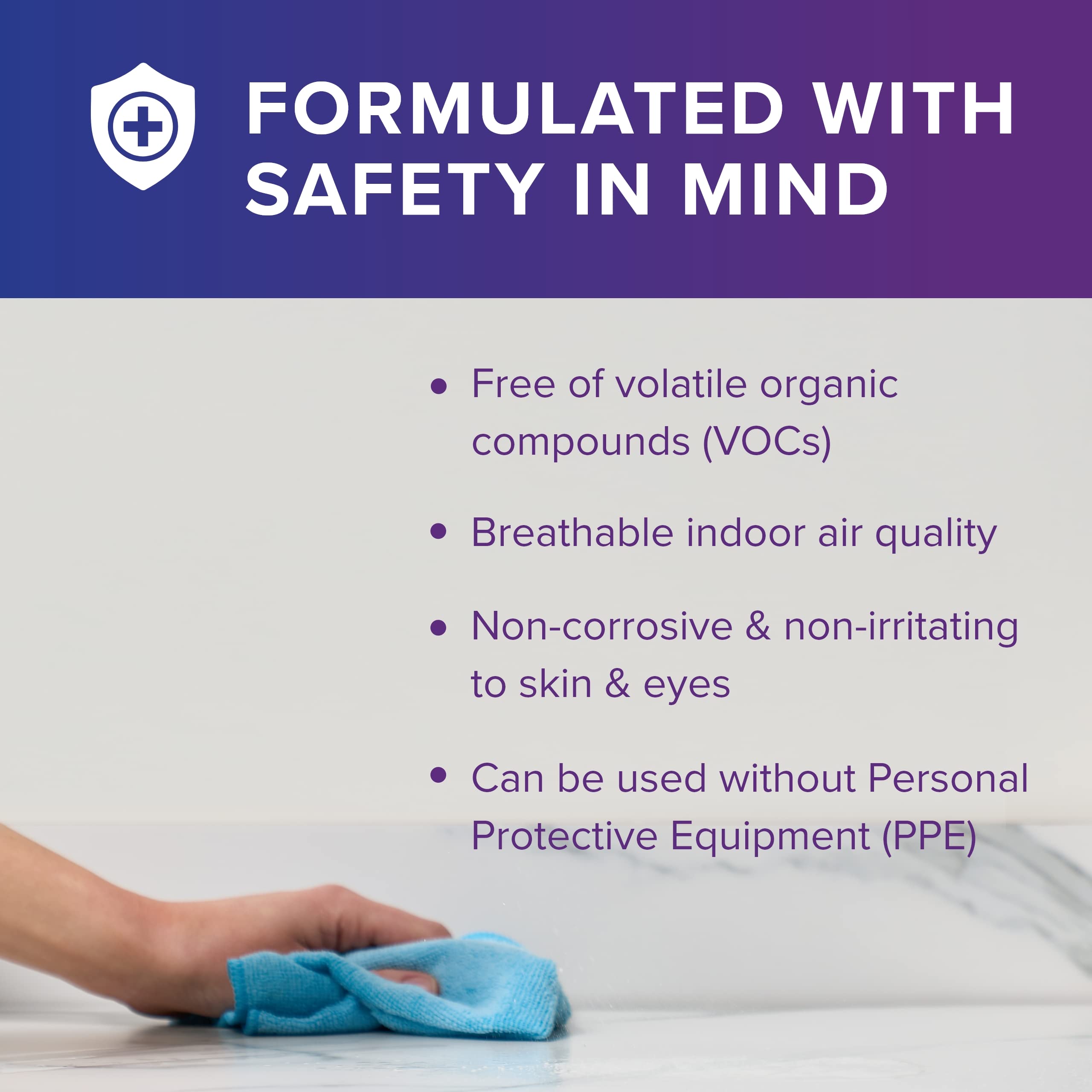 Oxivir Diversey 100898636 Tb One-Step Disinfectant Cleaner, Hospital Grade Accelerated Hydrogen Peroxide AHP, No Fragrance Added, Ready-to-Use Liquid, 1-Gallon