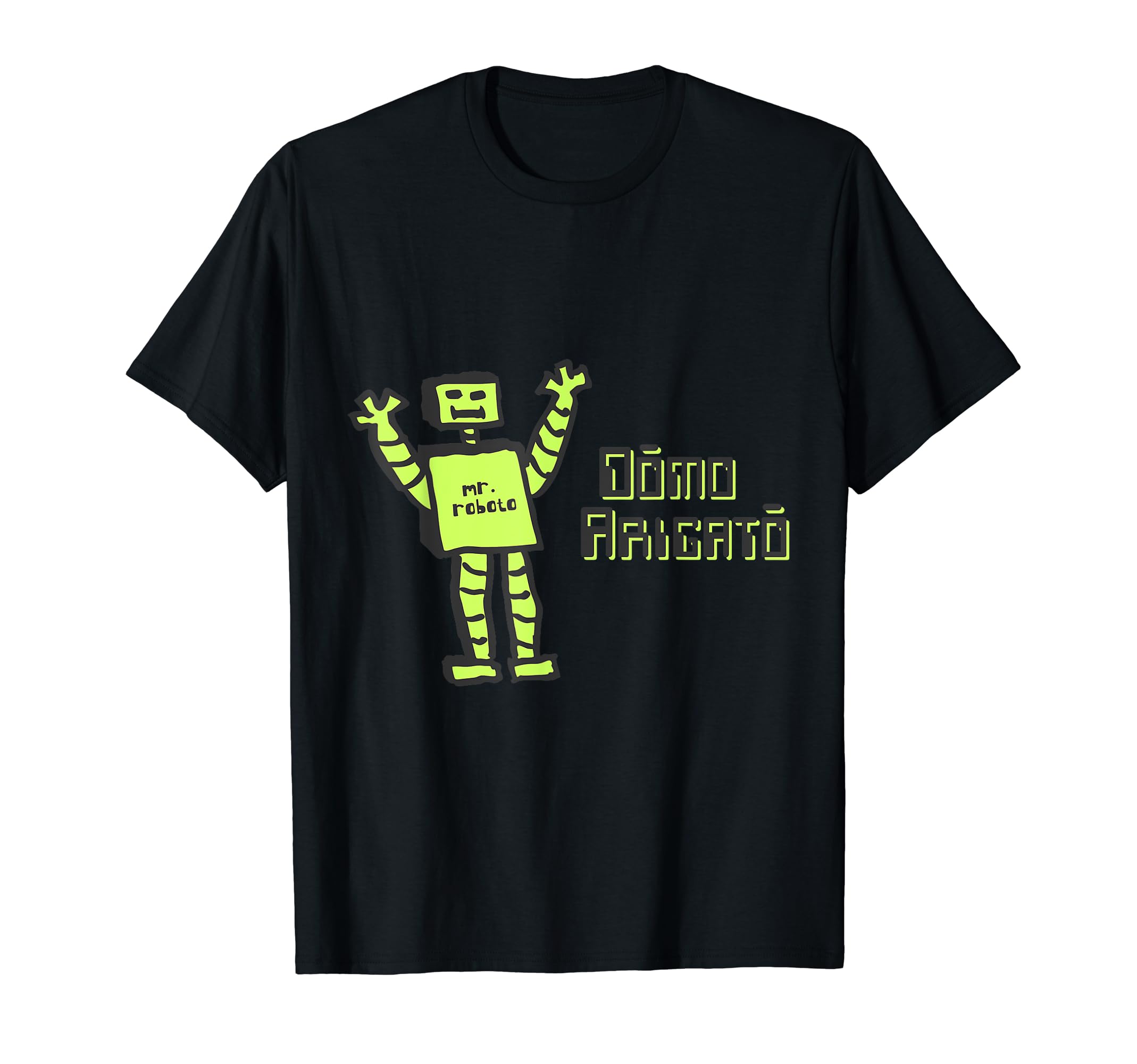 Domo Arigato Thanks Alot Robot T-Shirt