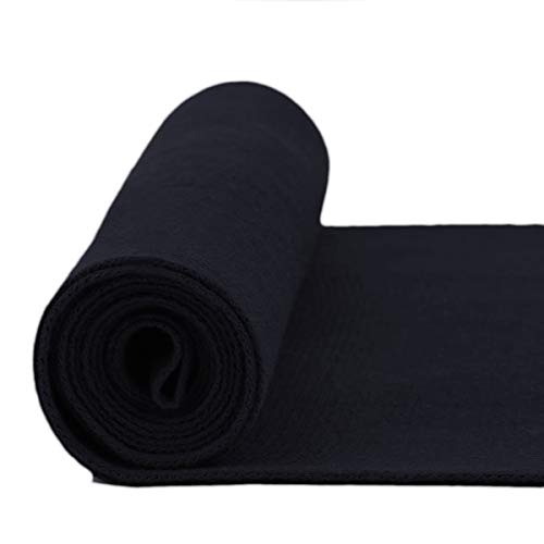 ChunCui Mens Long Thick Scarf Solid Color Soft Warm Cashmere Feel Scarves Unisex Fashion Scarf Navy Blue