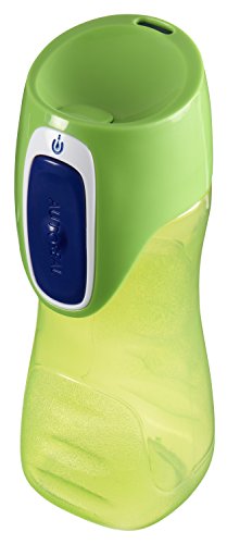 Contigo Autoseal Trekker Kids Water Bottlek, Granny Smith & Nautical, 2 count (Pack of 1)