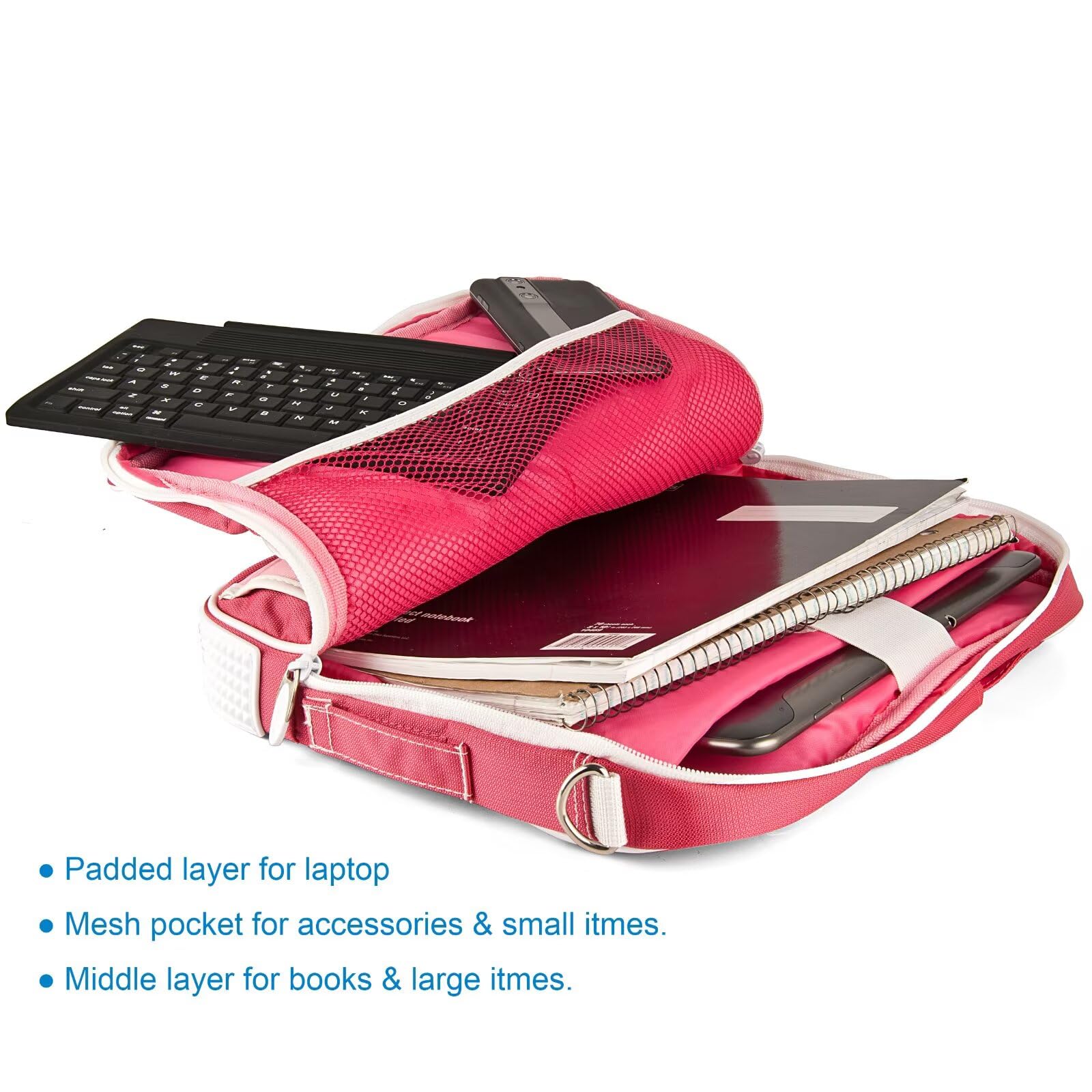 13.3 14 in Men Women Laptop Bag Compatible with Samsung Galaxy Book3 Pro, Galaxy Book4 Edge, Book4 Pro, Galaxy Chromebook Go