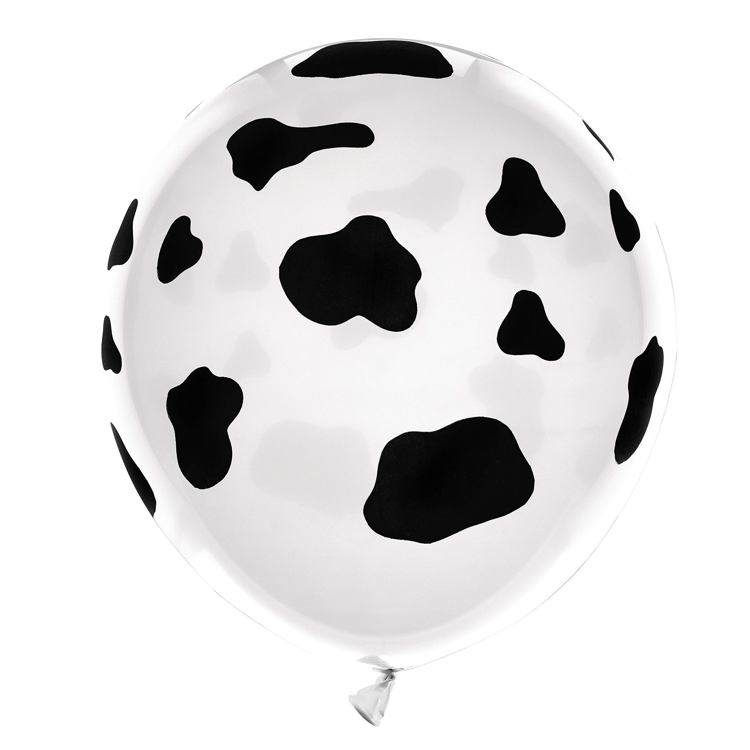 Latex Cow Print Balloons - Birthday Party balloons, Farm Theme, Party Supplies (12)
