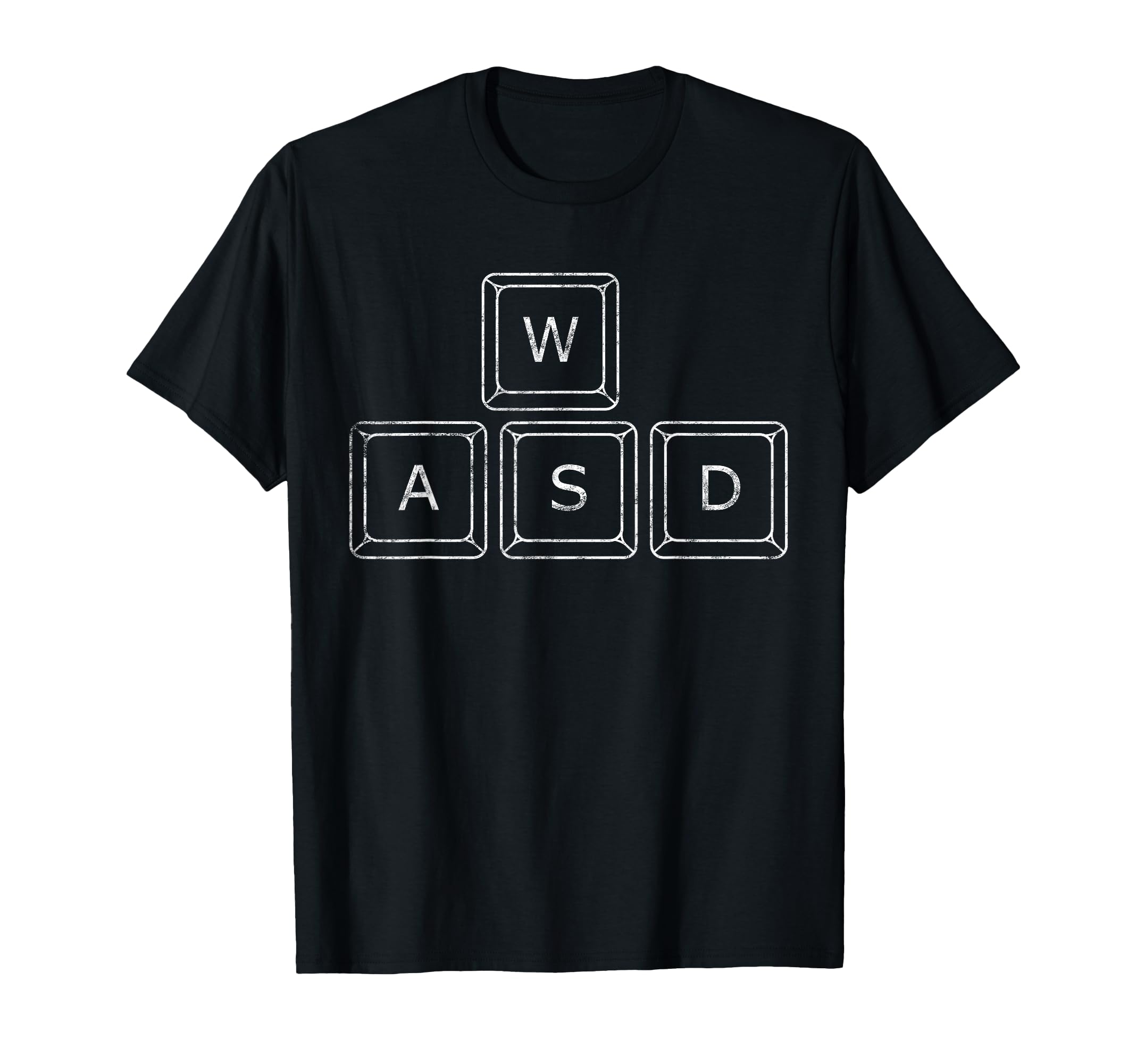 WASD PC Gamer Keys Computer Gaming Gift T-Shirt