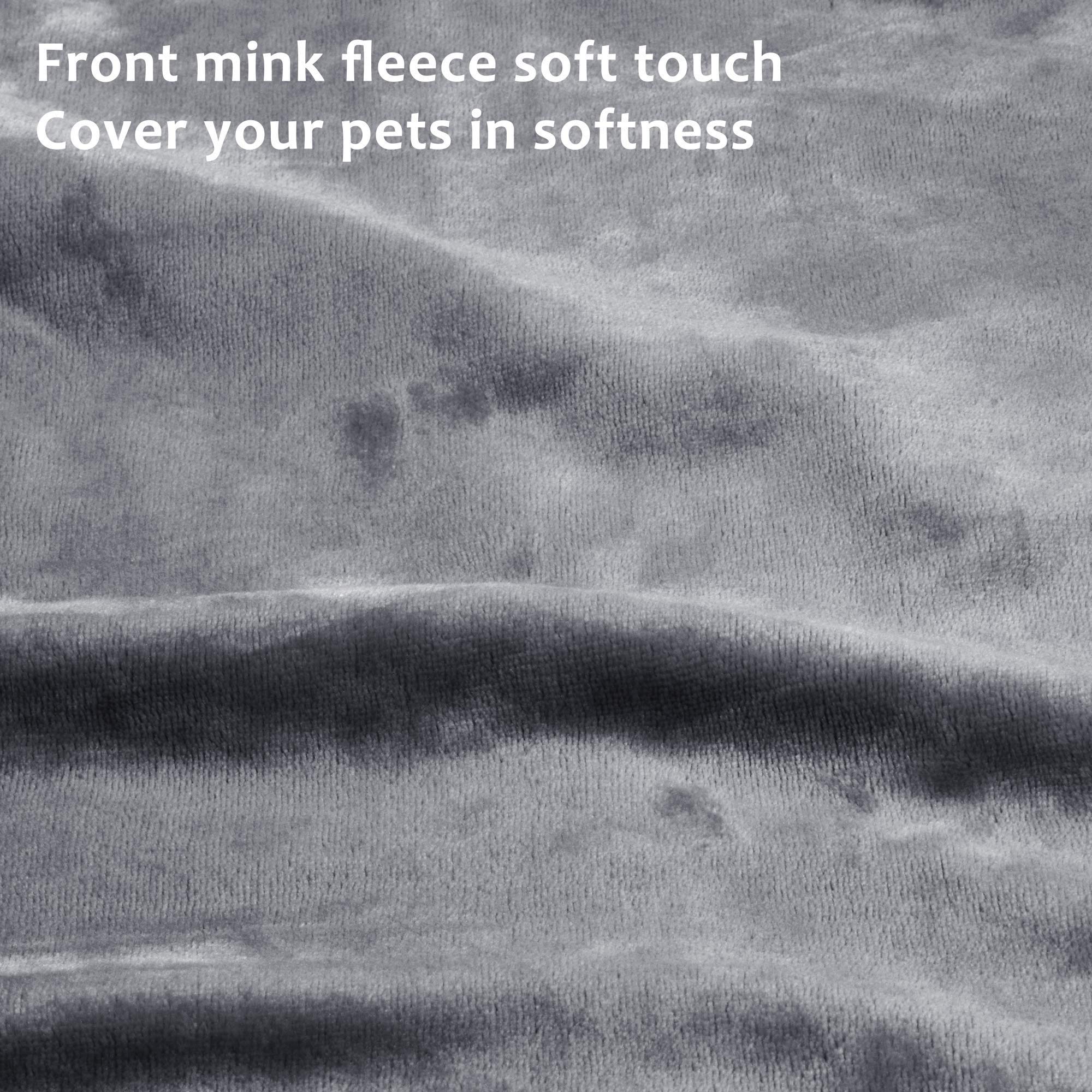 Dog Blankets for Large Dogs, Super Soft Warm Sherpa Fleece Plush Doggie Blankets and Throws for Small Medium Puppy Doggy Pet Cats,50x60 inches