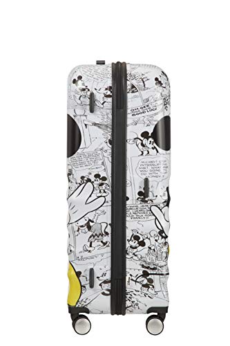 American Tourister Spinner L (77 cm-96 L), White (Minnie Comics White)