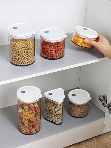 Bloss Shelf Liner Drawer Liner Cabinet Liner for Drawers, Shelves, Kitchen Cabinets, Kitchens and Desks, Grey 17.7"×59"