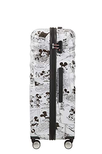 American Tourister Spinner L (77 cm-96 L), White (Minnie Comics White)