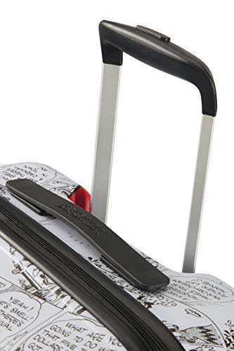 American Tourister Spinner L (77 cm-96 L), White (Minnie Comics White)