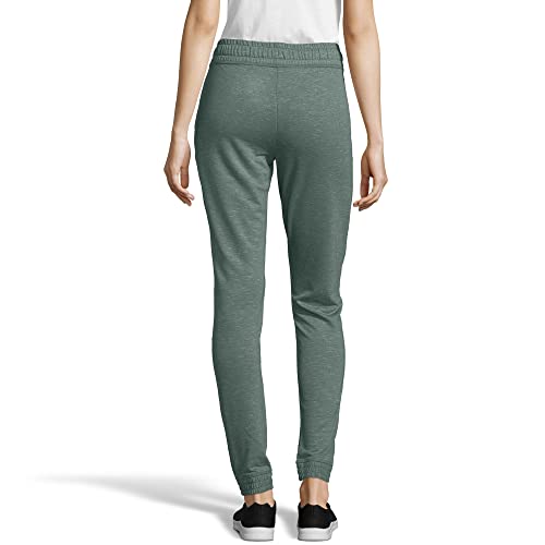 Hanes Womens Jogger With Pockets Athletic-sweatpants, Juniper Blue Heather, X-Large US