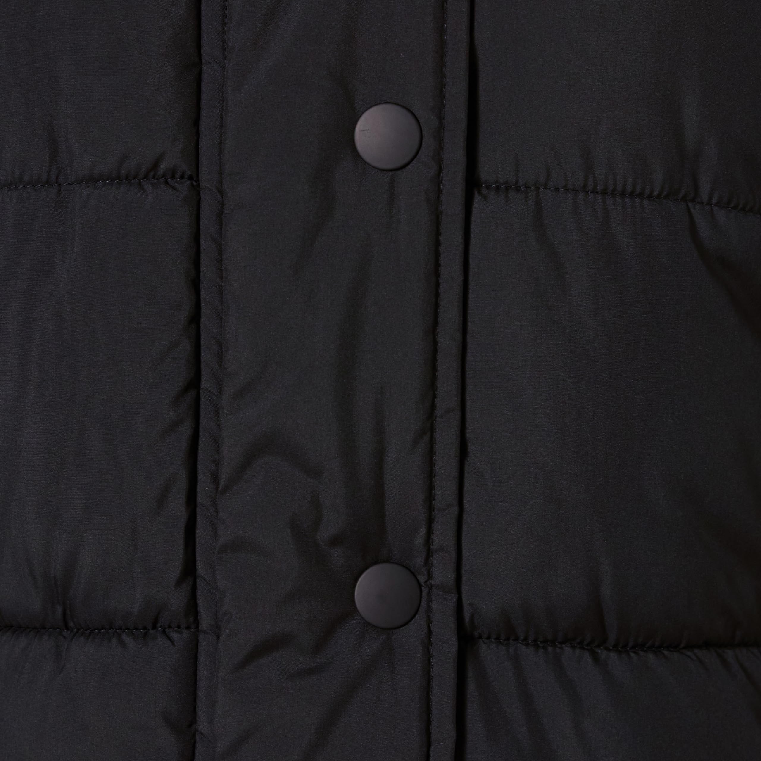 Amazon Essentials Women's Heavyweight Quilted Long-Sleeve Hooded Puffer Coat (Available in Plus Size), Black, X-Large