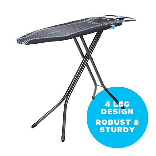Minky Homecare Ergo Ironing Board, Black and Blue