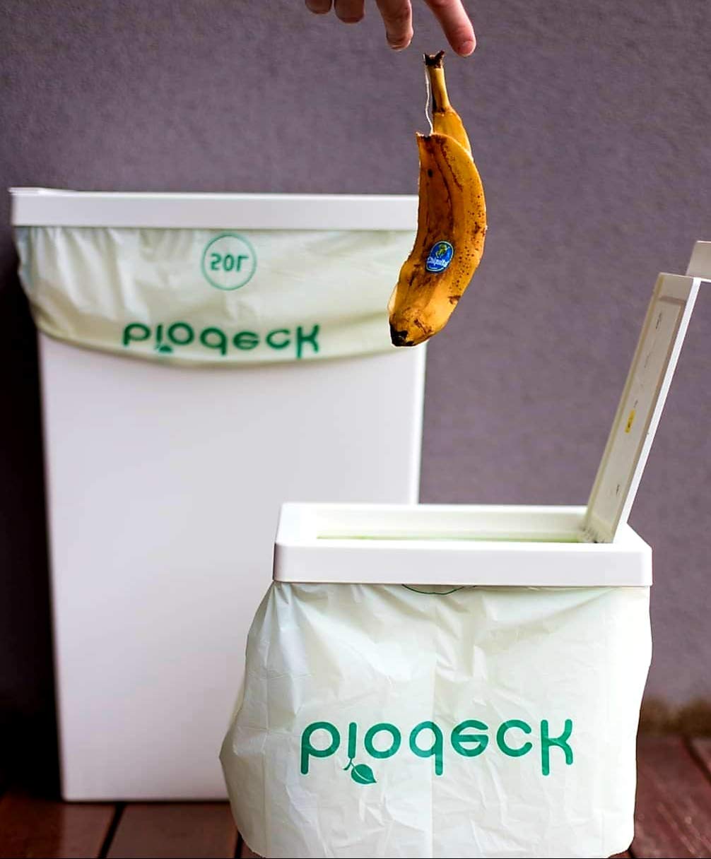 Biodeck Biodegradable and Compostable Waste Bin Liners, 30 Counts, 13.2 Gallon (50L) Compost Bags Kitchen Trash Bags, Certified by TUV Austria Ok Compost